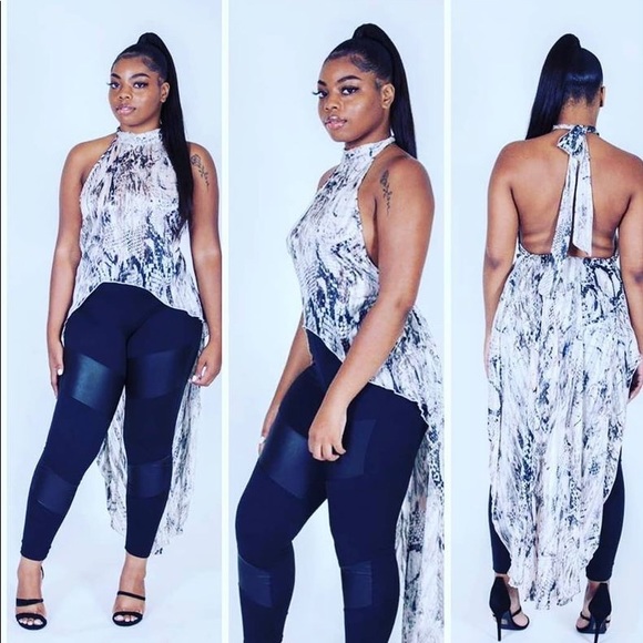 Tops | Sexy Sheer Back Top Dress | Poshmark